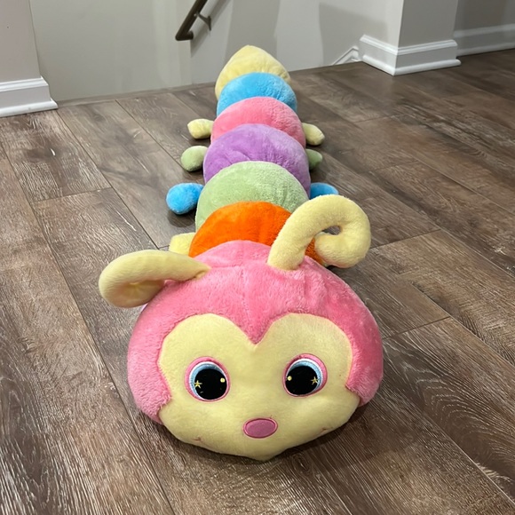Goffa | Toys | Goffa International 54 Caterpillar Plush Pastel Rainbow ...